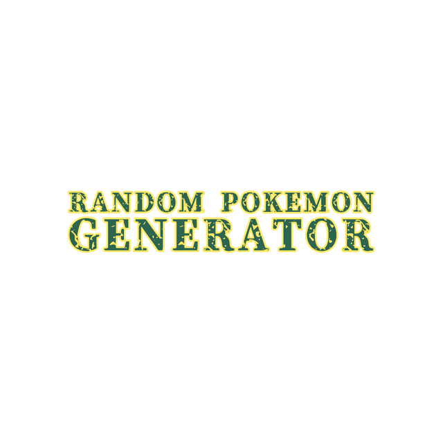 Pokémon Random Generator Pokémon Random Generator